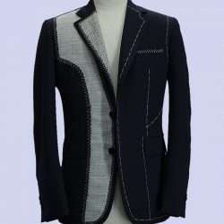 Custom Made Black Suit Made to Measure Wedding Suit | Starting at 99$